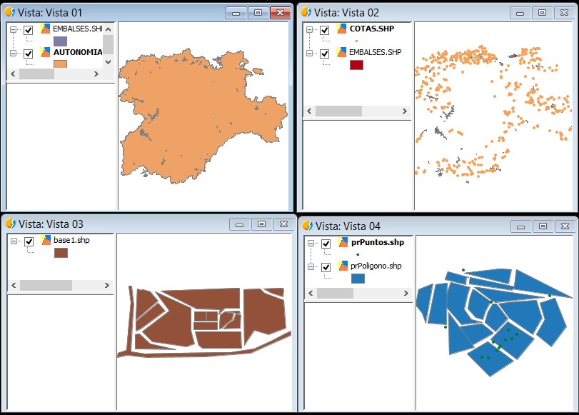 Scripting en gvSIG: Centrar todas las Vistas de un Proyecto – másquesig